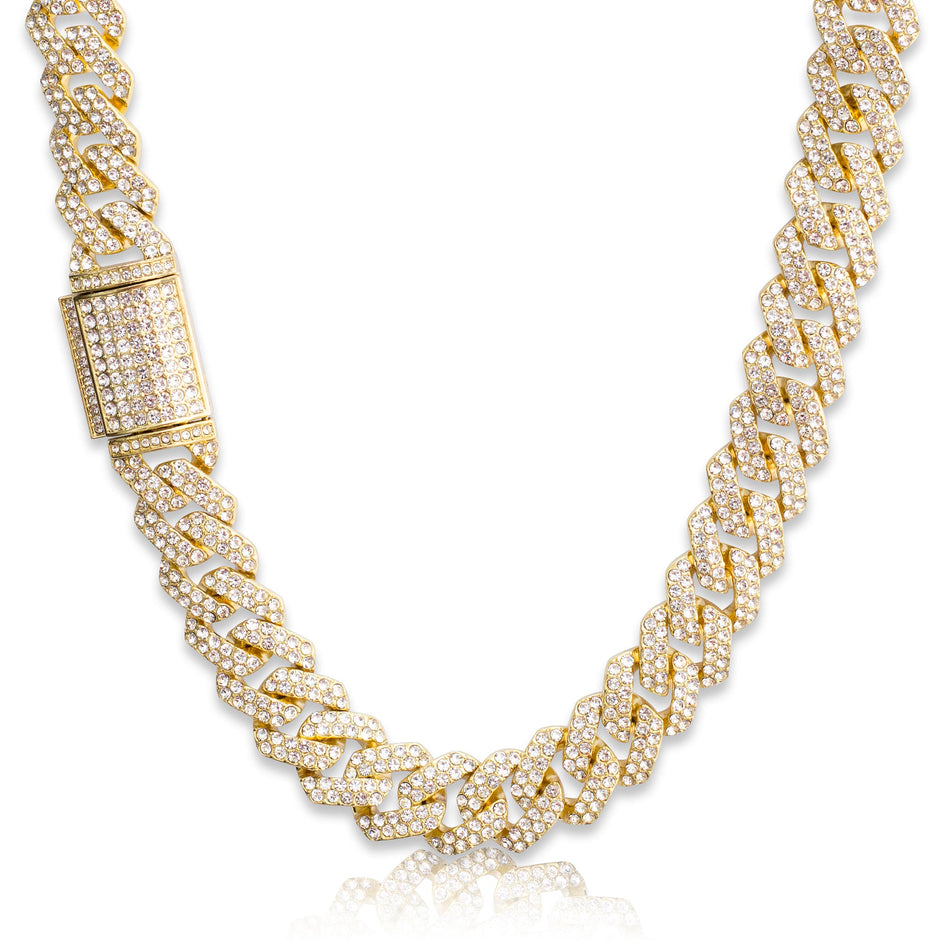 Premium Quality Iced Out Cuban Link Chains – EMESLY
